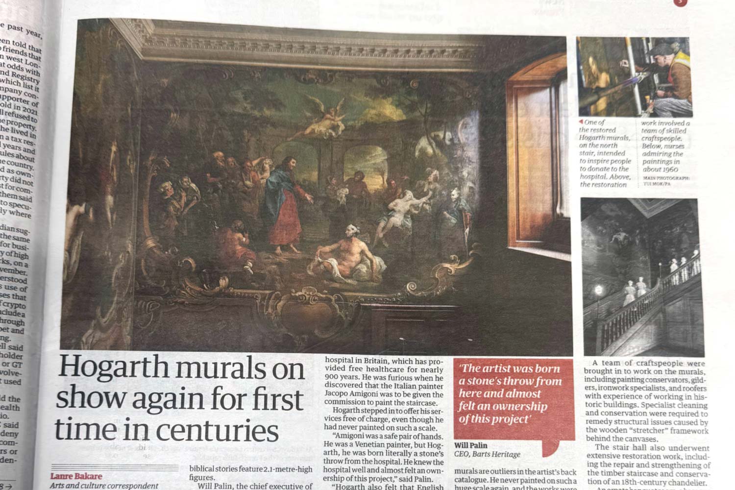 The Barts North Wing launch – media coverage - Barts North Wing